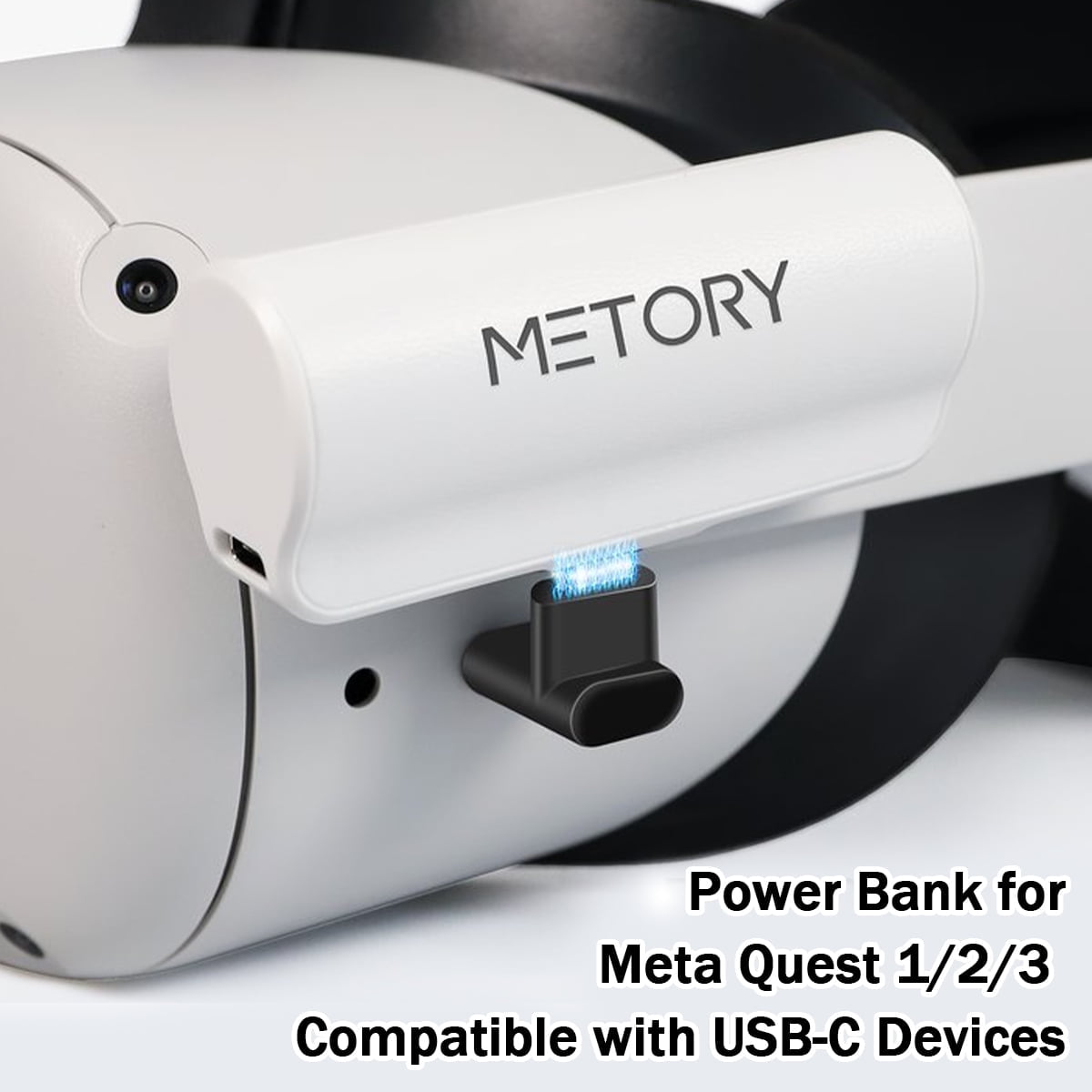 3300mAh Oculus Quest 2 Compatible Power Bank, Fast Charge, Lightweight ...