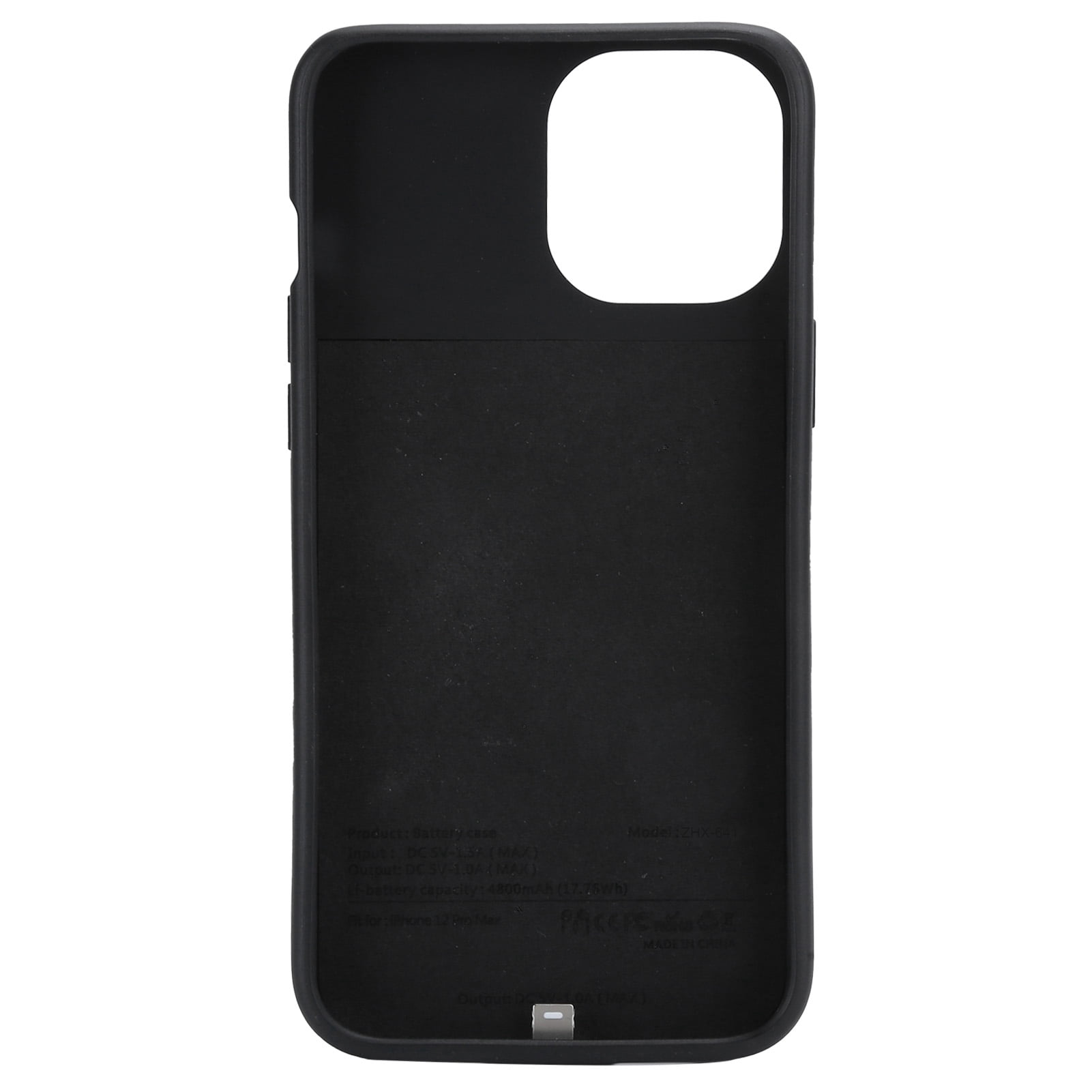 Power Bank Charging Back Clip 4800mAh Portable Battery Case for iPhone ...