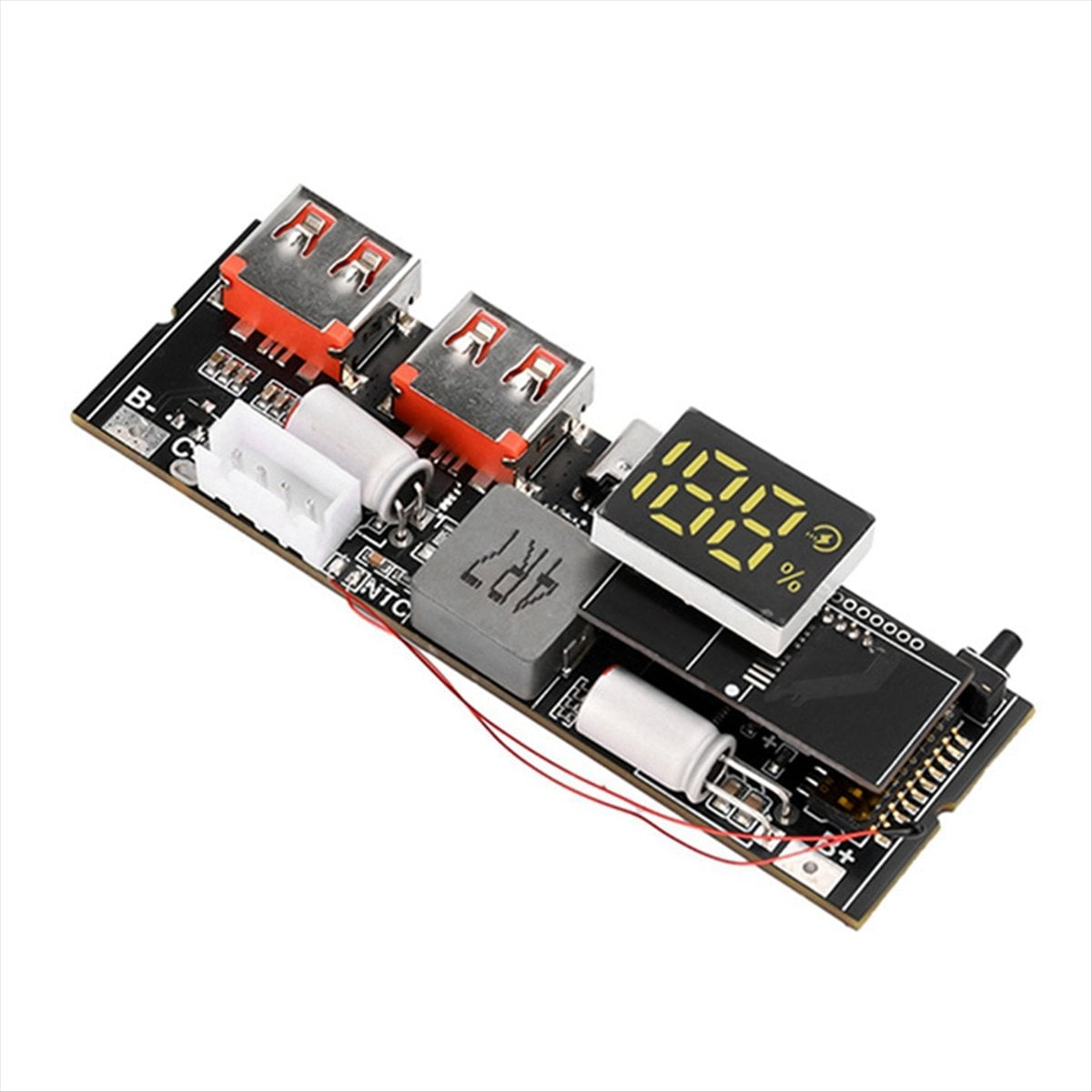 Power Bank Double TYPE C Port Two Way Mobile Power Module 18650 ...