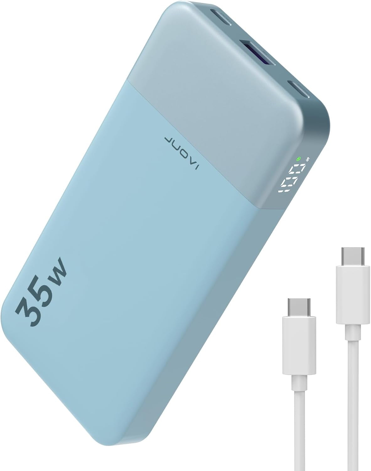 Power Bank Fast Charging 10000mAh 35W Portable Charger Small Battery ...