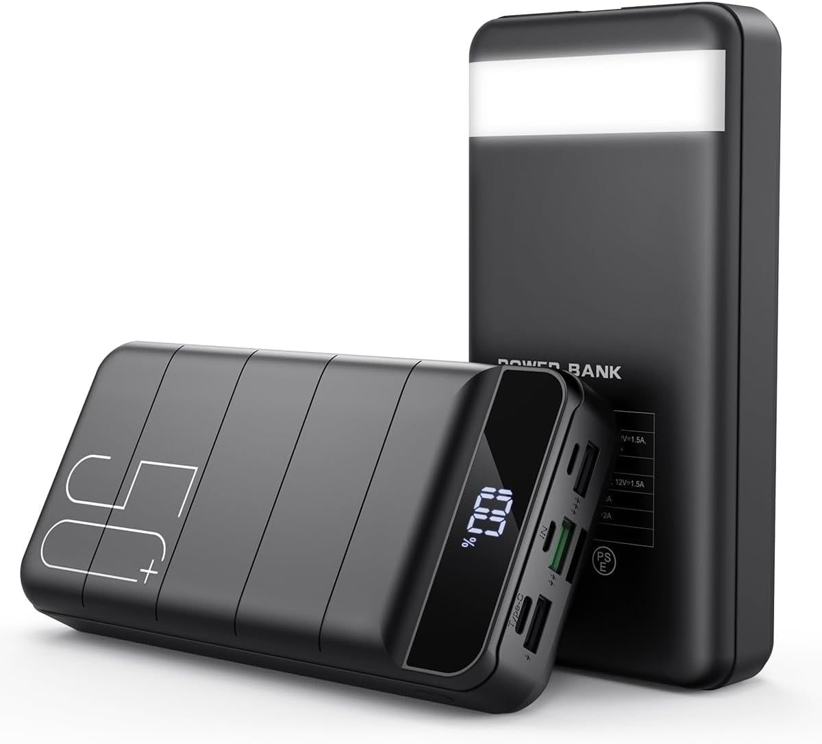 Power Bank Fast Charging 50000mAh - 22.5W Portable Charger USB C Quick ...