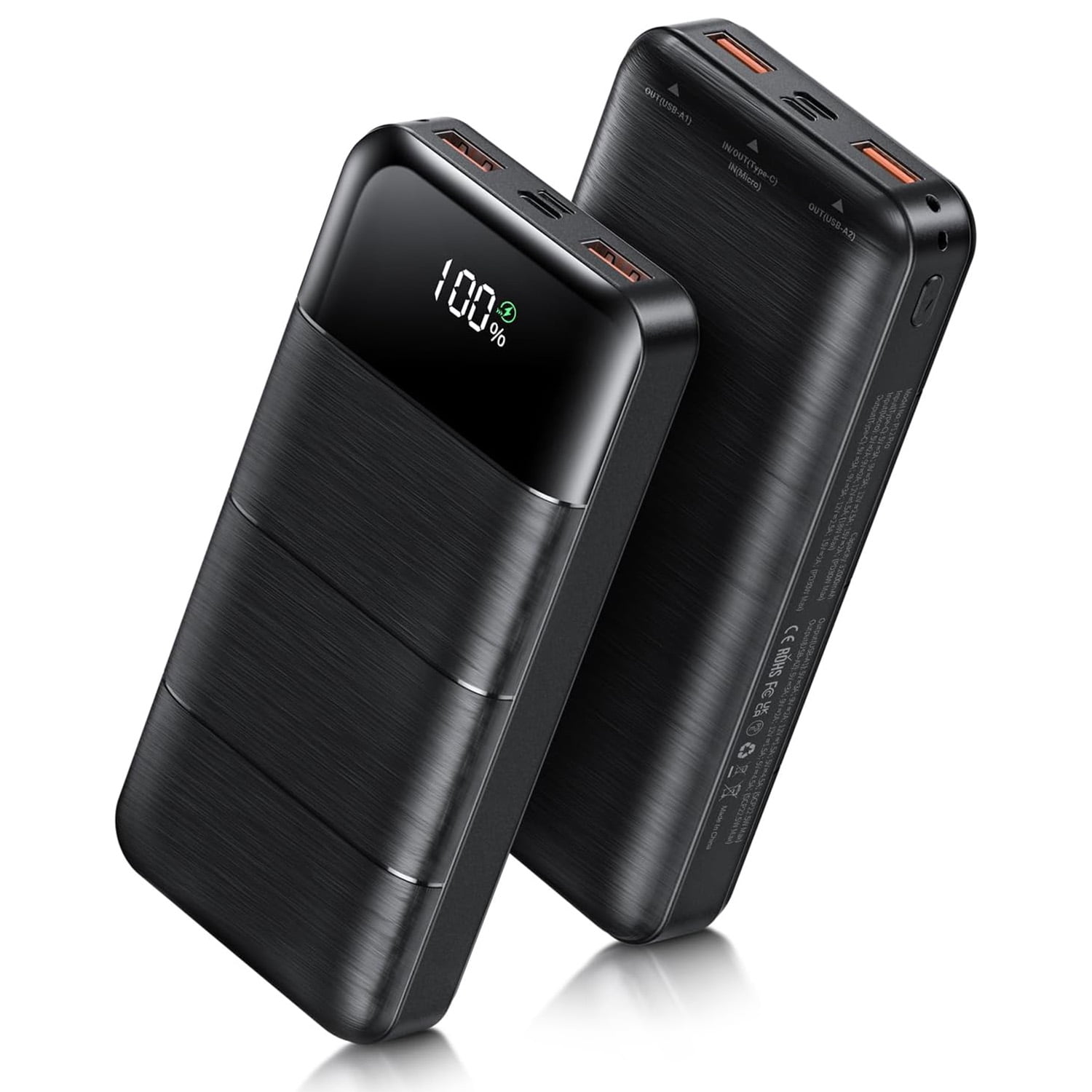 Power Bank Portable Charger: 32000mAh Capacity, 5V3A Output Fast ...