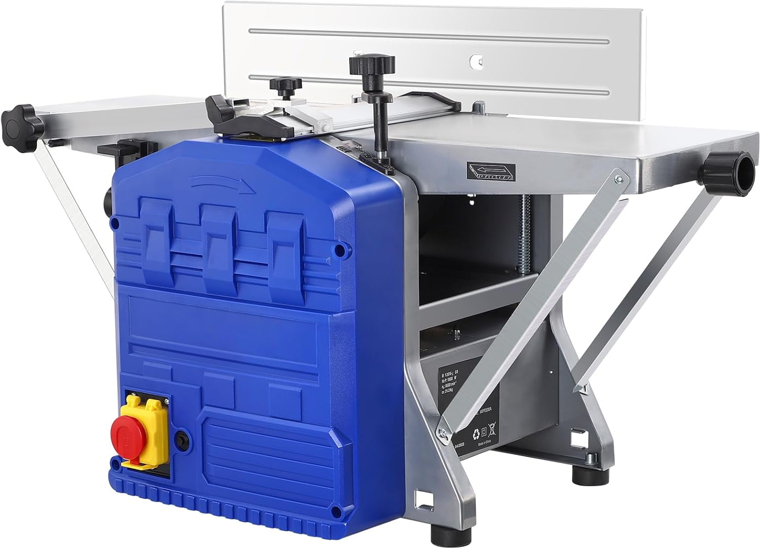 Power Benchtop Planer, 1250W Powerful Benchtop Planer Worktable ...