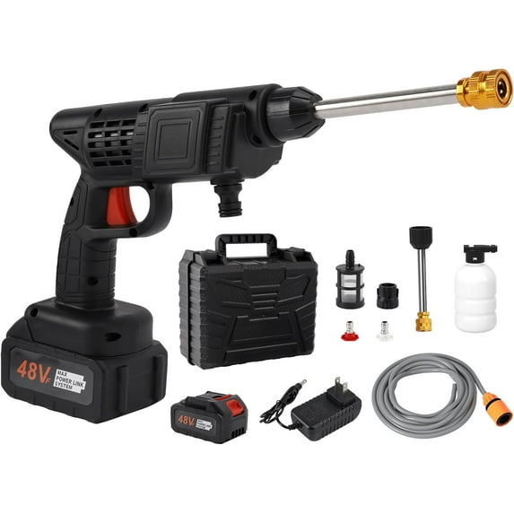 Power Blaster Plus Pressure Washer Cordless Portable Electric High ...