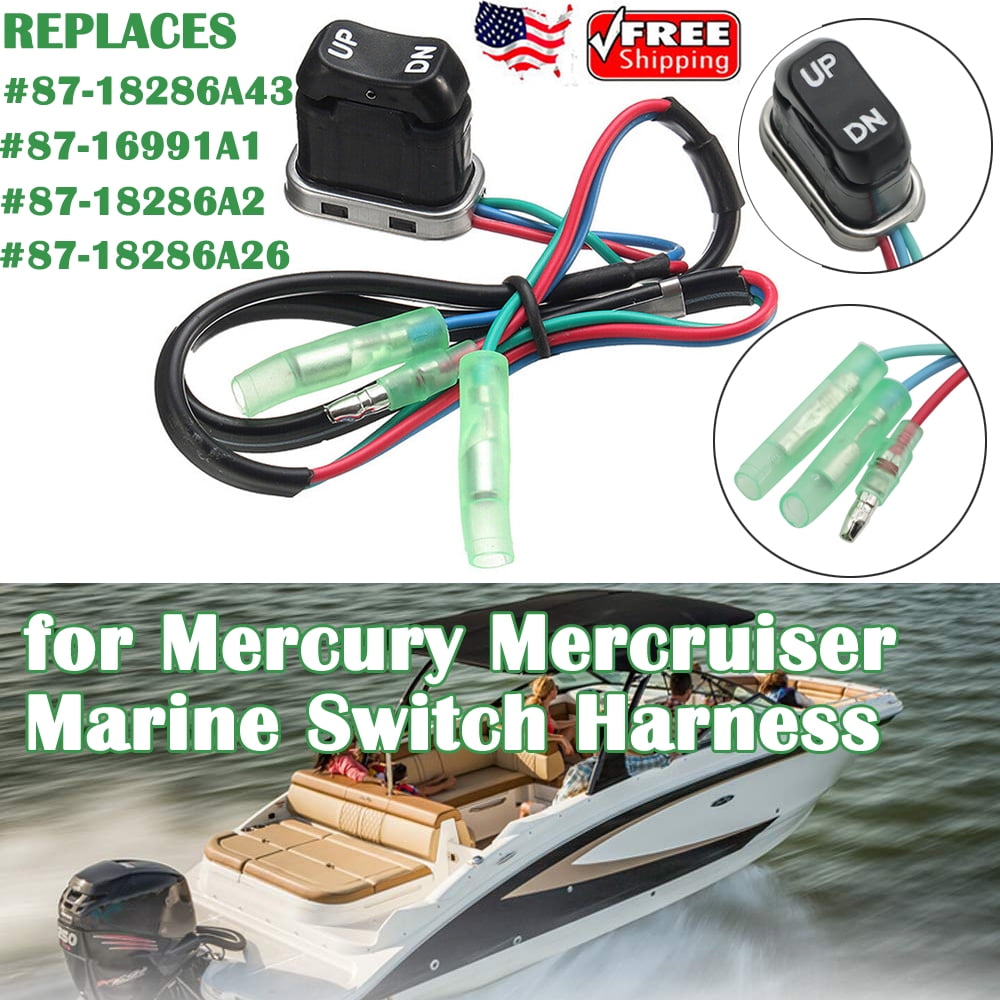 Power Boat Tilt Trim Switch Replacement for Mercury Mariner Outboard ...