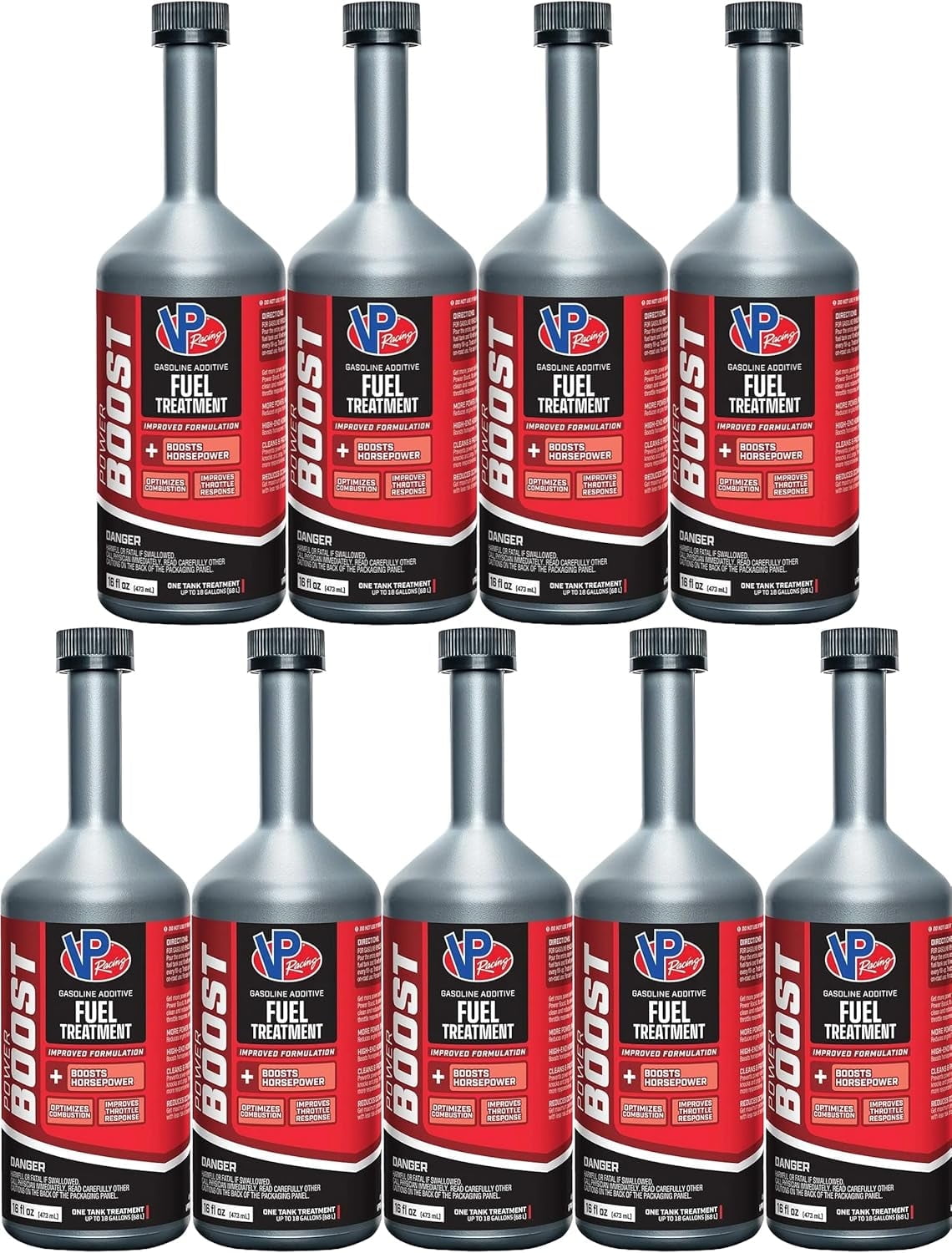 VP Racing 2825 Power Boost Fuel Treatment, 16 Ounce (9 Pack) - Walmart.com