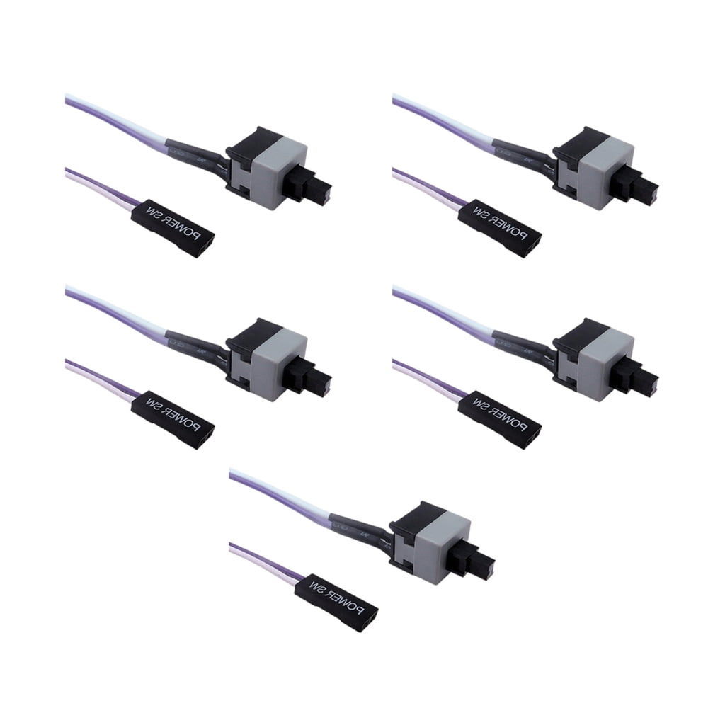 Power Button Cable 50cm 2Pin PC Switcher Wire For Computer Case ...
