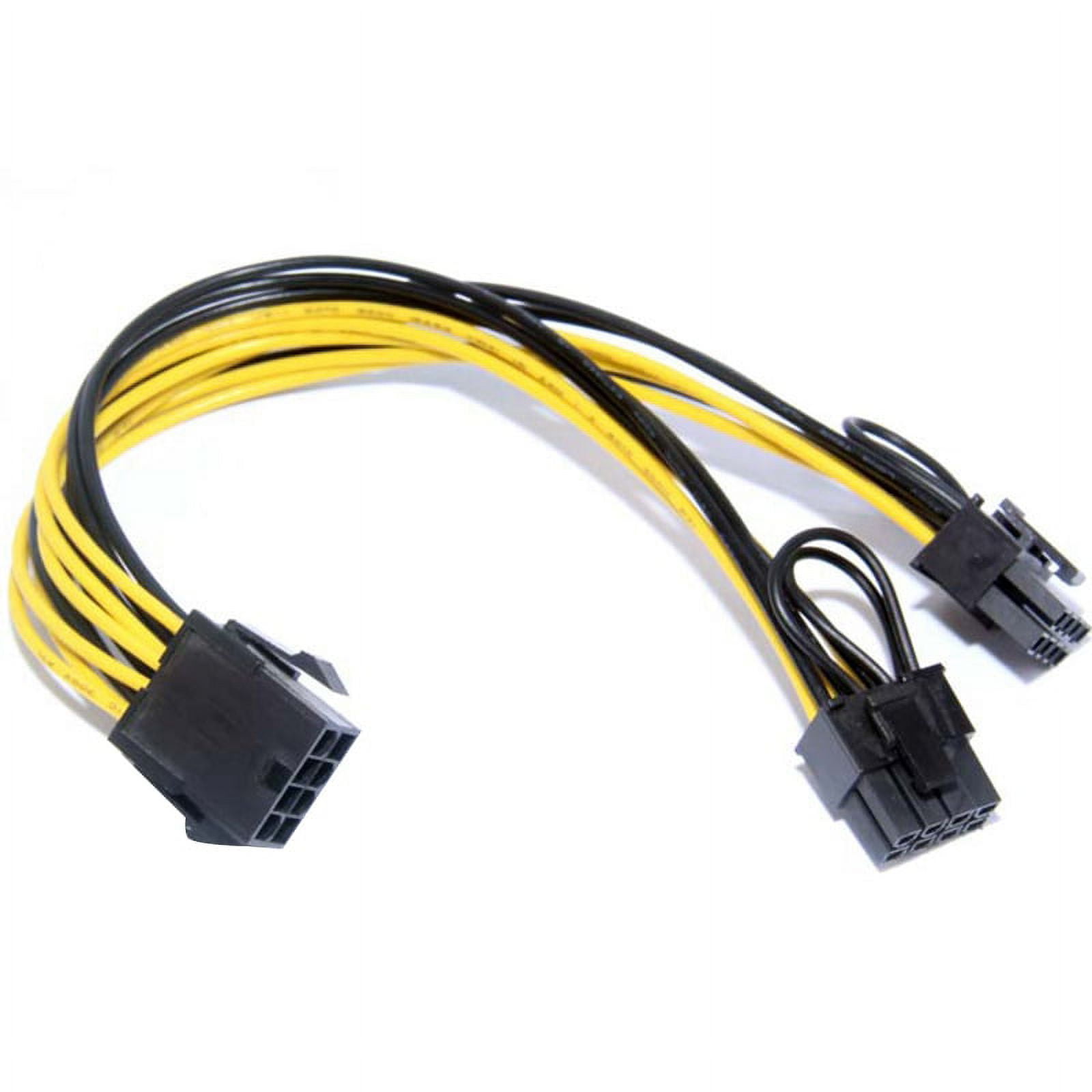 Power CPU 8P To Graphics Card Dual 6+2 Power Supply Cable 20Cm Adapter ...