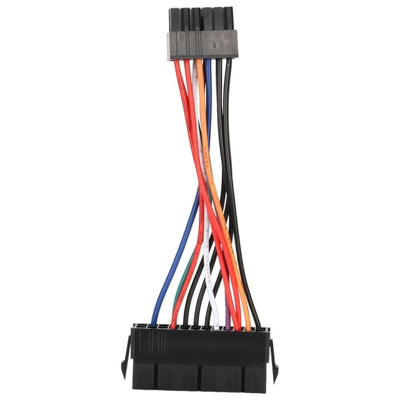 Power Cable 18AWG 24 Pin to 14 Pin Copper Conductor Stable Performance ...