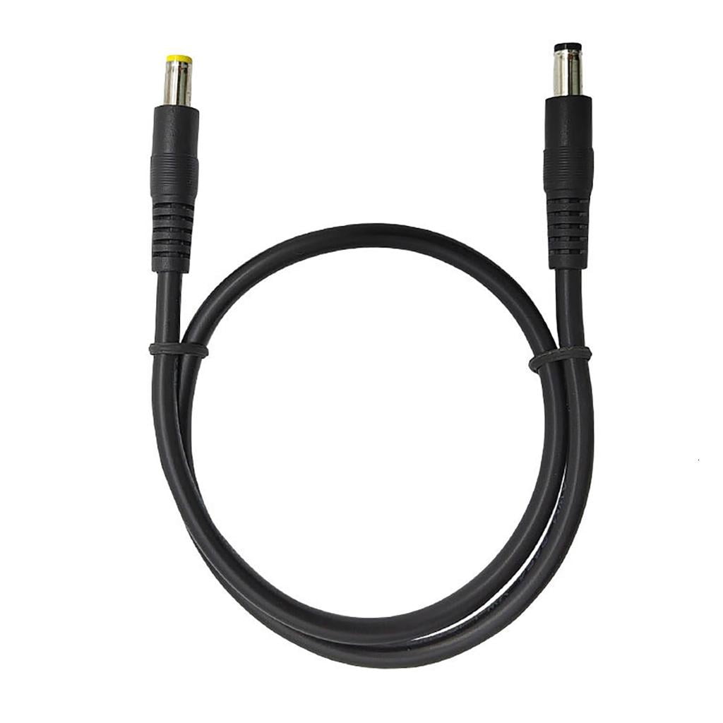 Power Cable 5.5MMx2.5MM Male to 5.5mmx2.1mm Male Supply Cable for LED ...