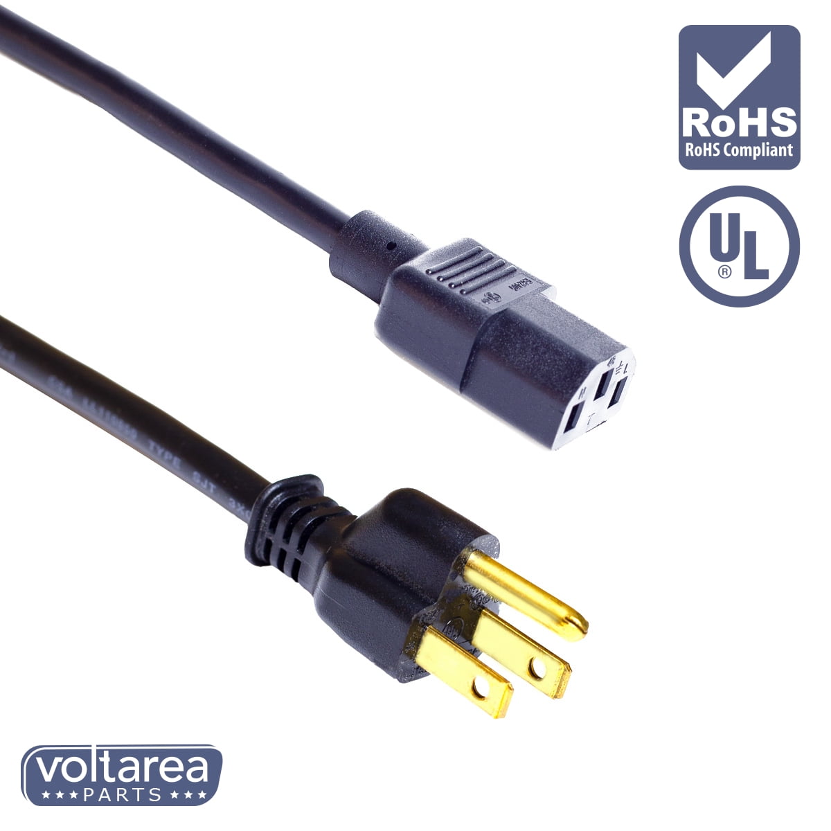 Power Cable Cord 6.6ft / 2m For Yamaha StagePas 600i Portable PA System ...
