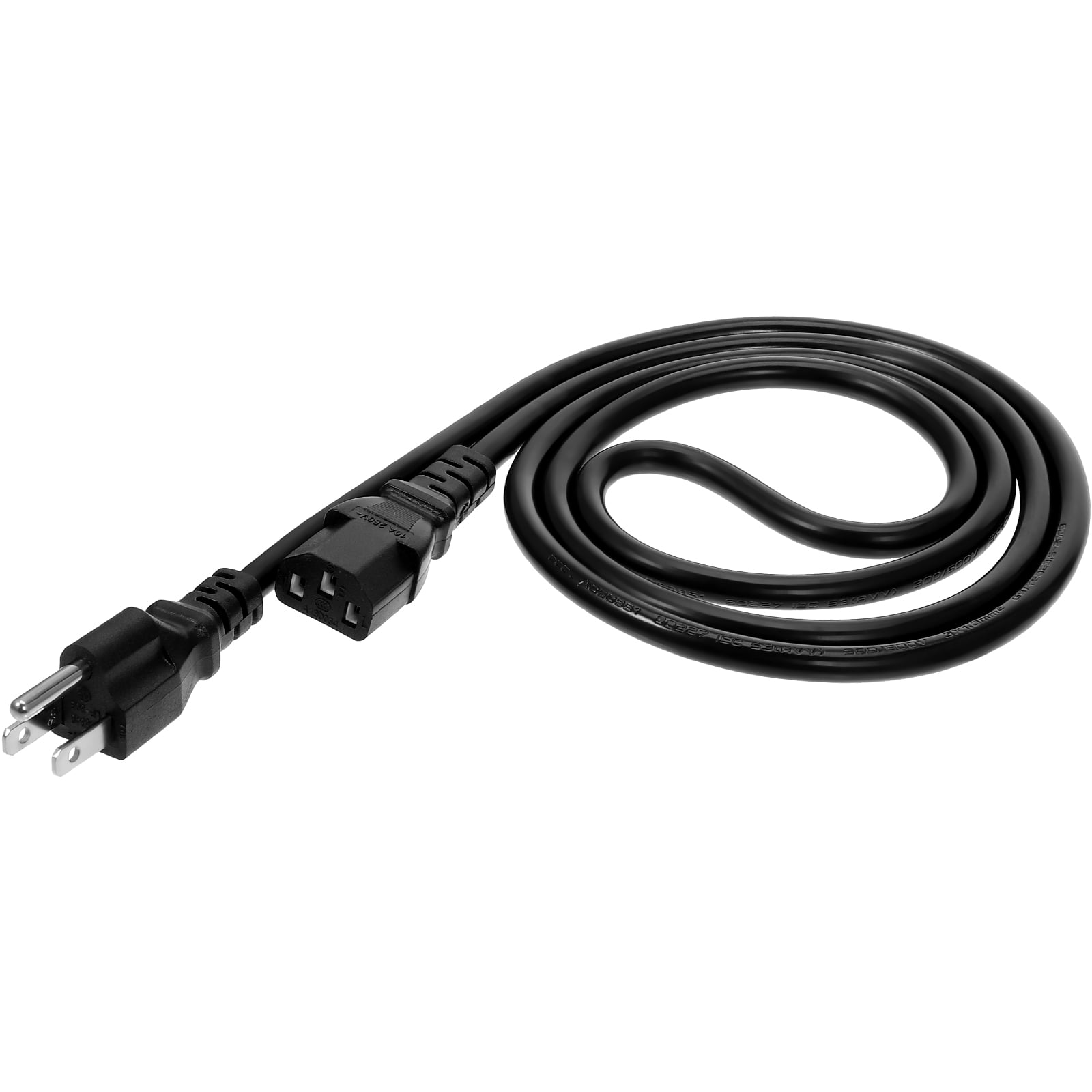 Power Extension Cord for Computer Monitor Rice Cooker and Appliance ...