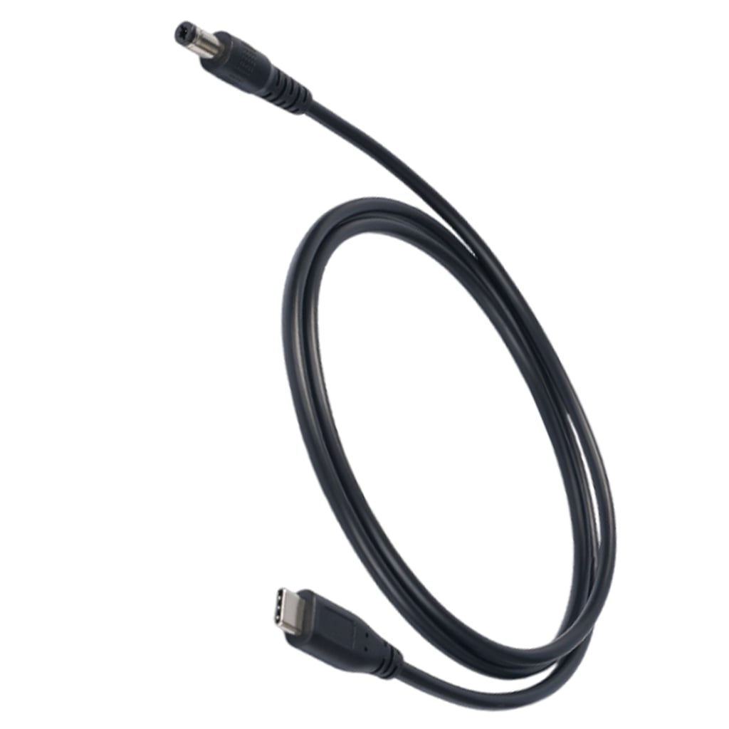 Power Cable Type C Male to 5.5mmx2.5mm Male Power Cord for Router LED ...