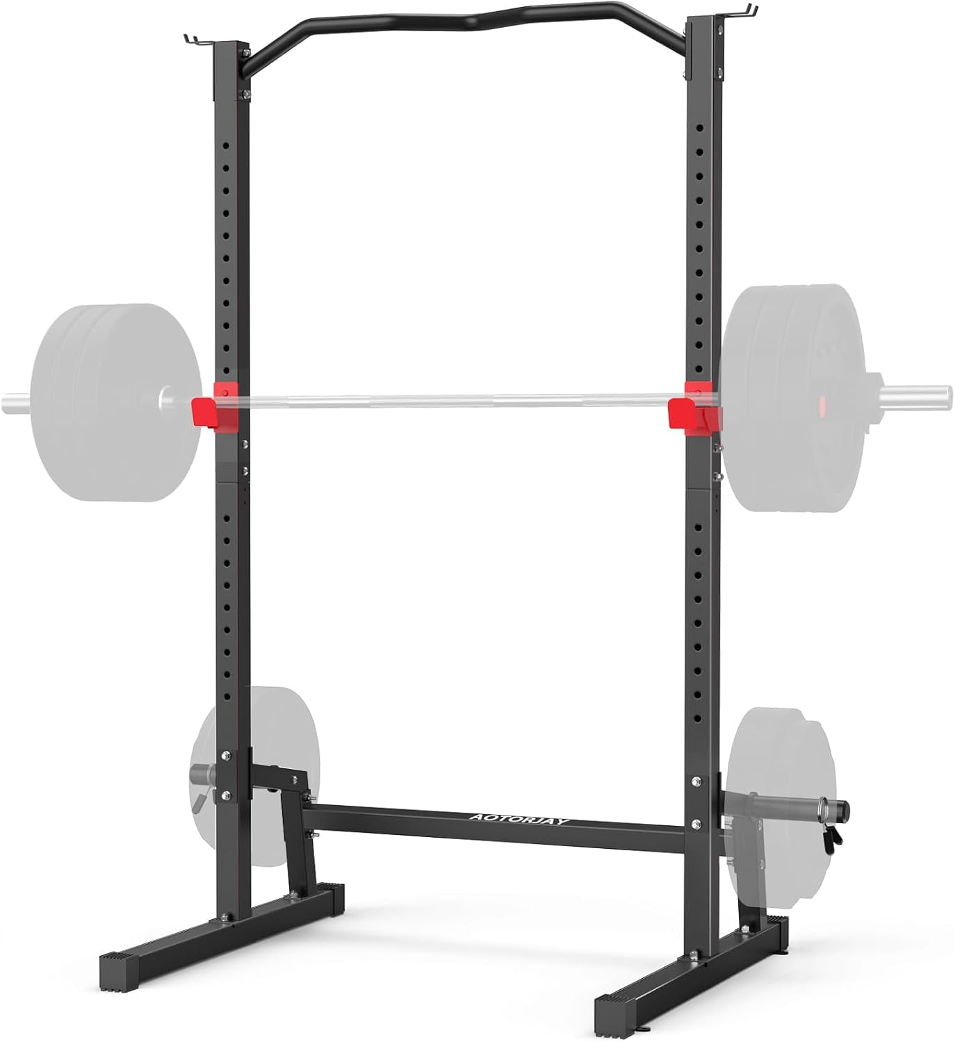 Power Cage Height Adjustable Squat Rack Home Gym Power Tower Multi ...