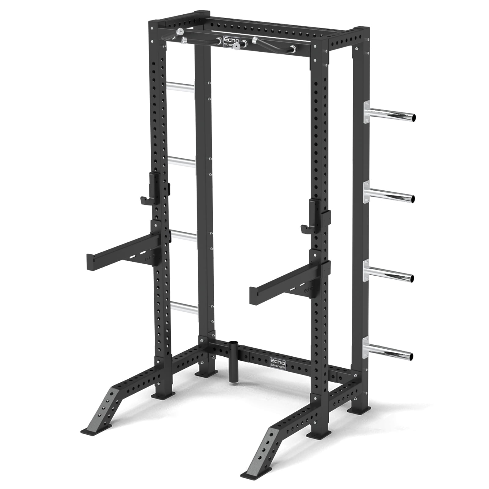 Power Cage Squat Rack, Power Rack Full Home Gym Equipment with Multi ...