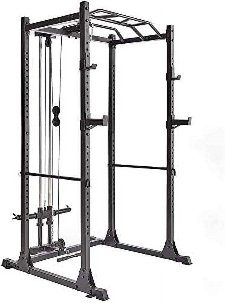 Power Cage, Squat Rack with LAT Pulldown(Power Cage Lat Pulldown ...