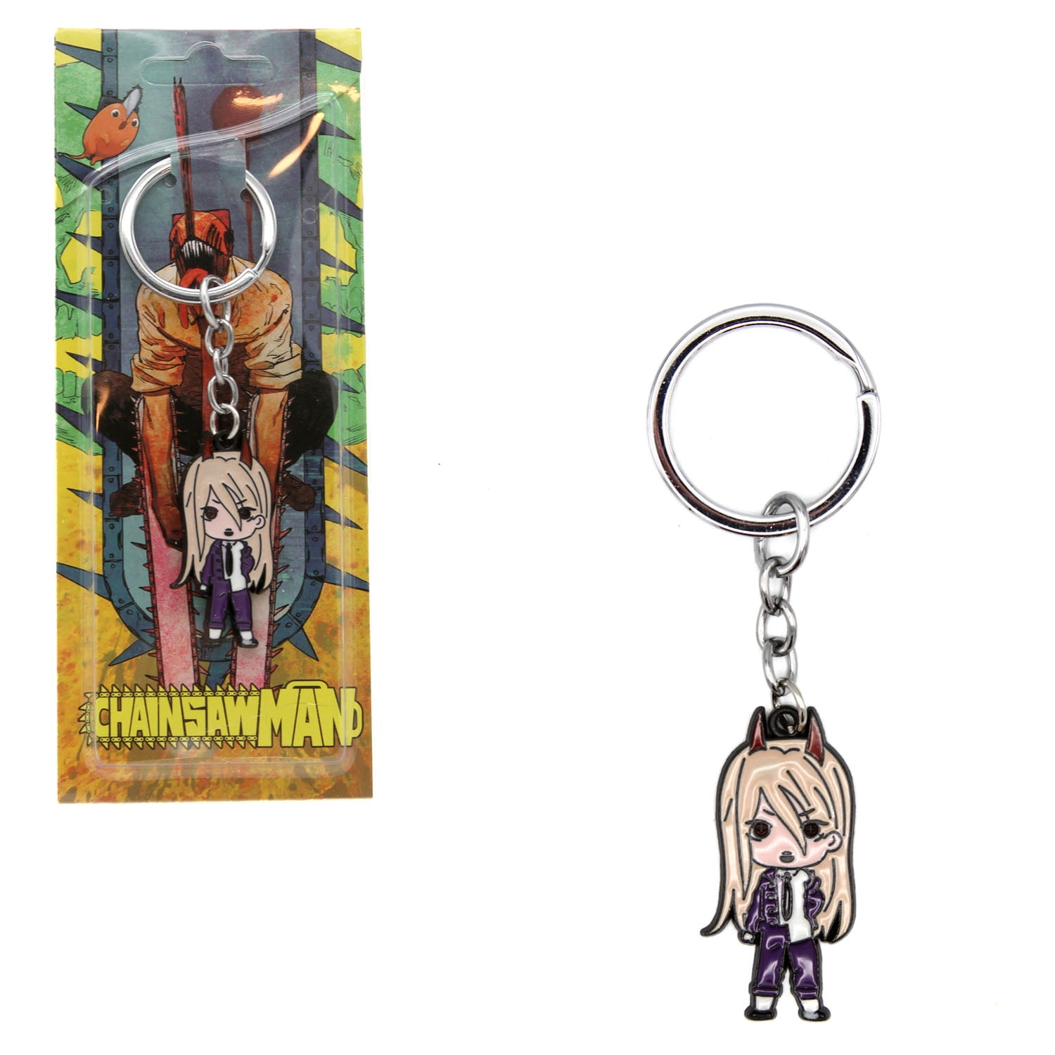 Power - Chainsaw Man 1" Keychain Pendant - Walmart.com
