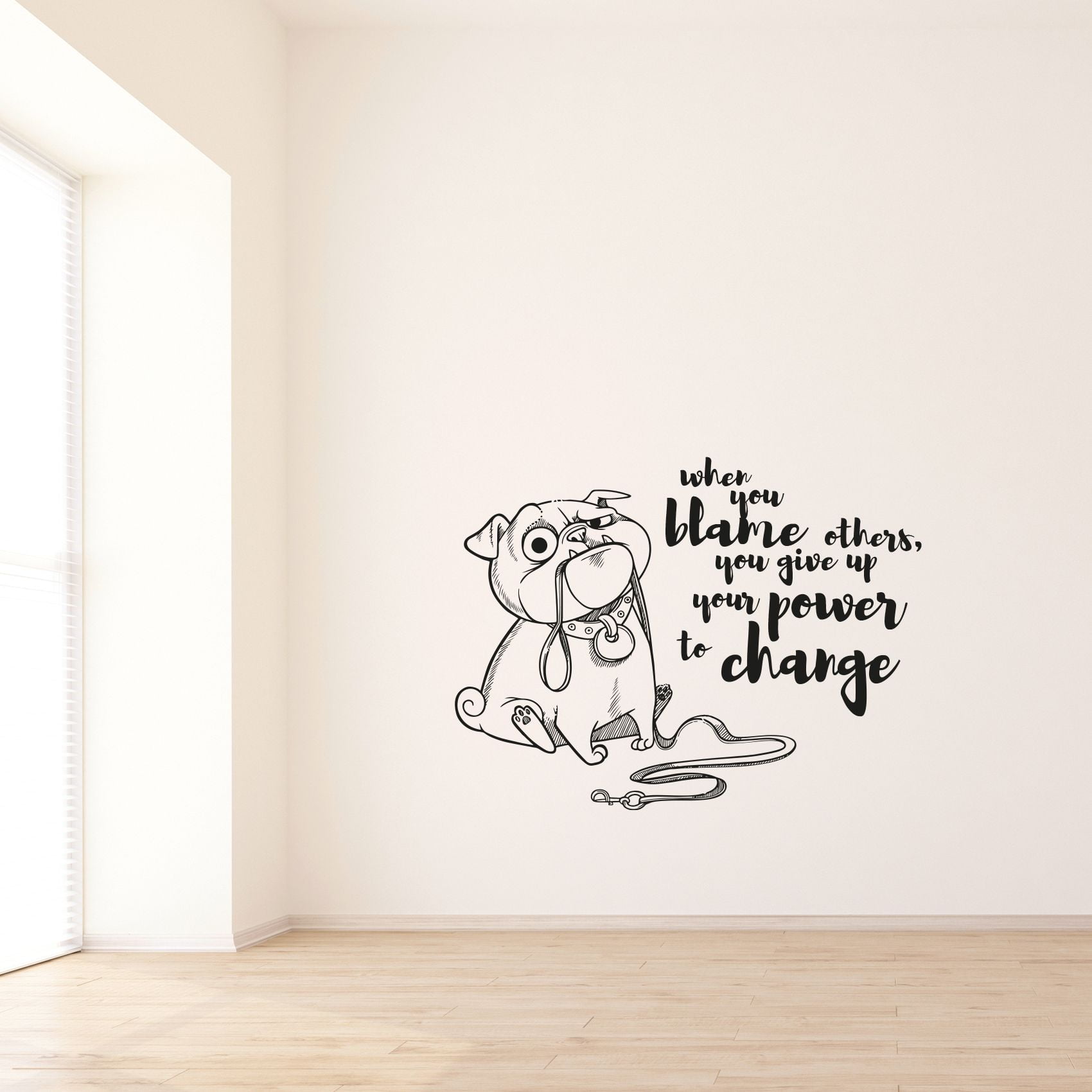 Power Change Dog Dogs Motivation Quote Animal Animals Life Quotes Wall ...