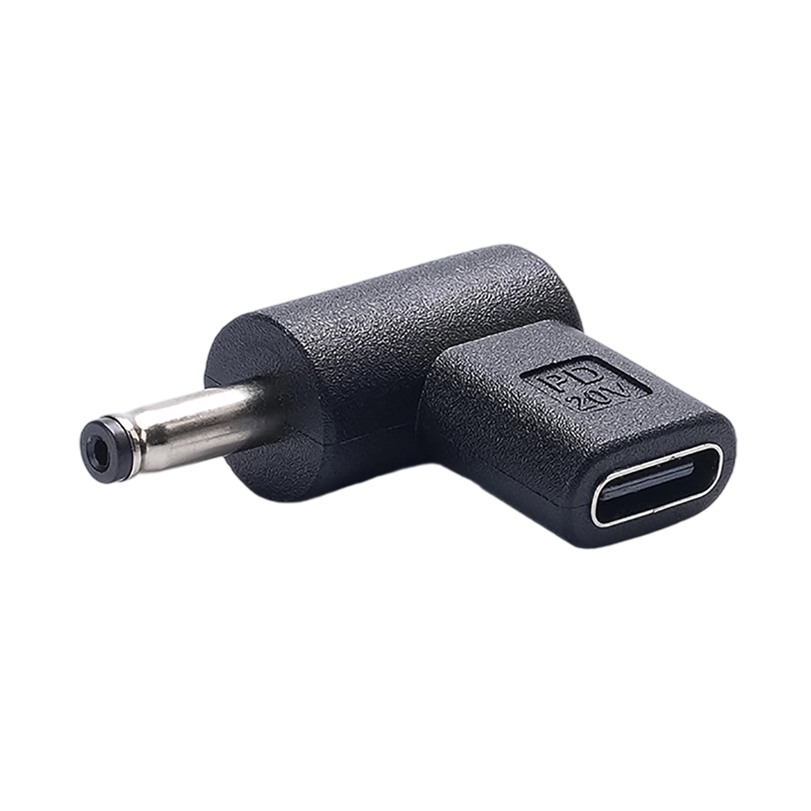 Power Charging Adapter 90 Degree Angled Female USB C to Male 3.5mmx1 ...