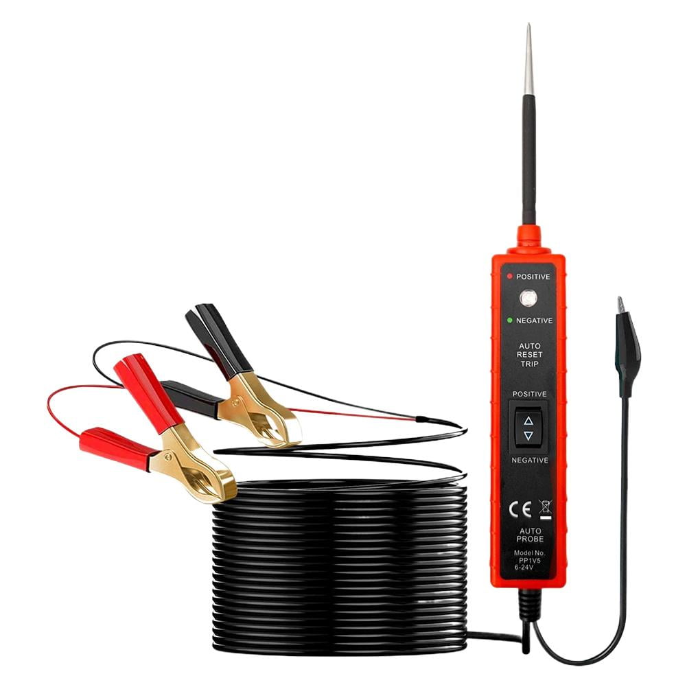 Power Circuit Probe Tester – 6V-24V Automotive Test Light with Sharp ...
