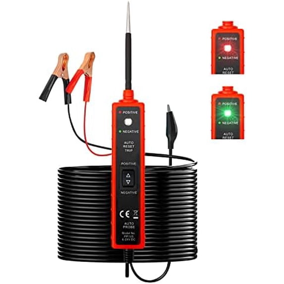 Power Circuit Probe Tester with Overload Protection and Component ...