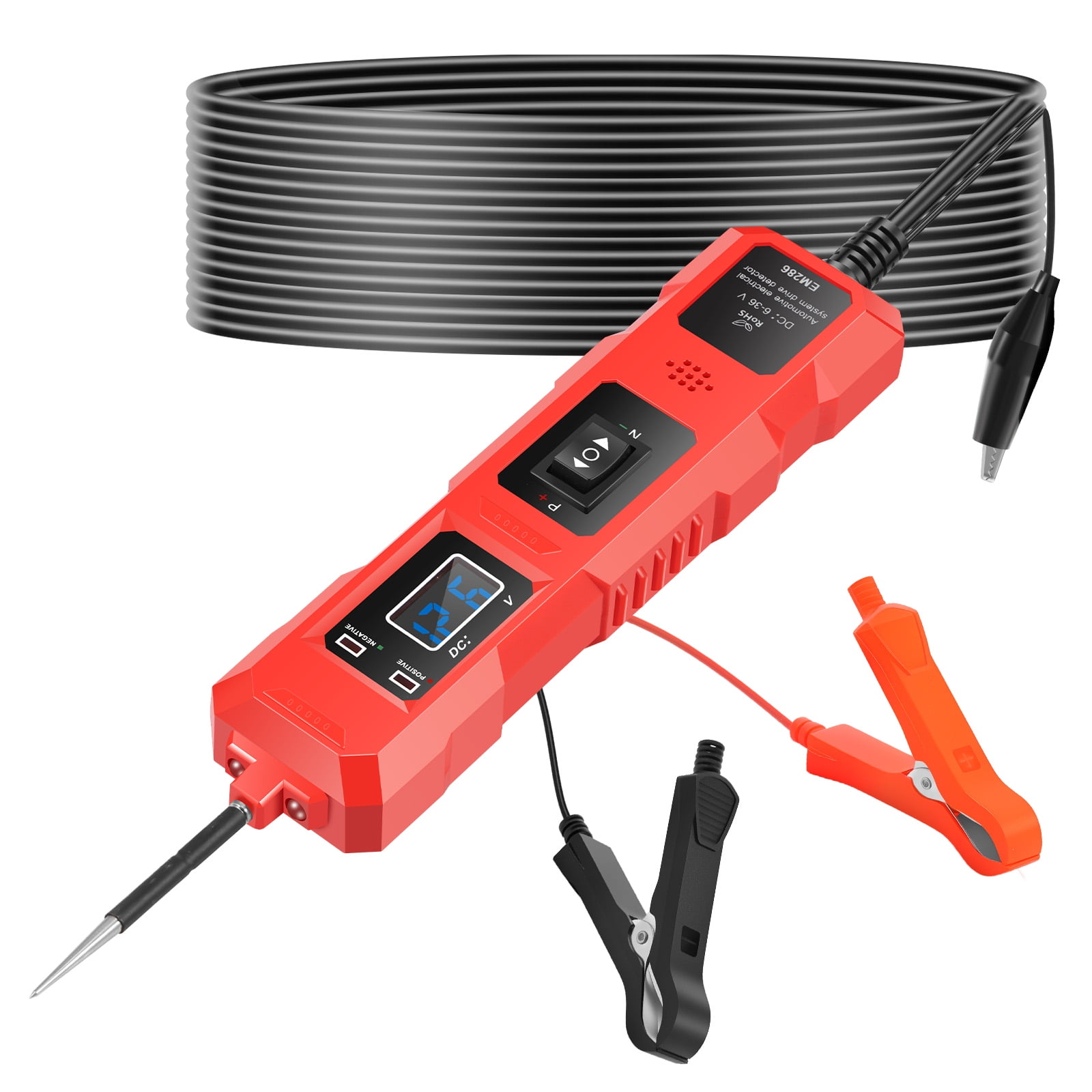Power Circuit Probe Tester With Long Cable Multifunctional Car Circuit ...