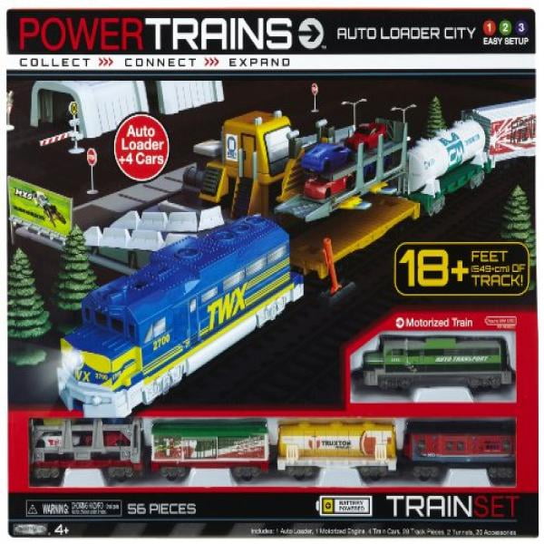 Power City Trains Auto Loader City - Walmart.com