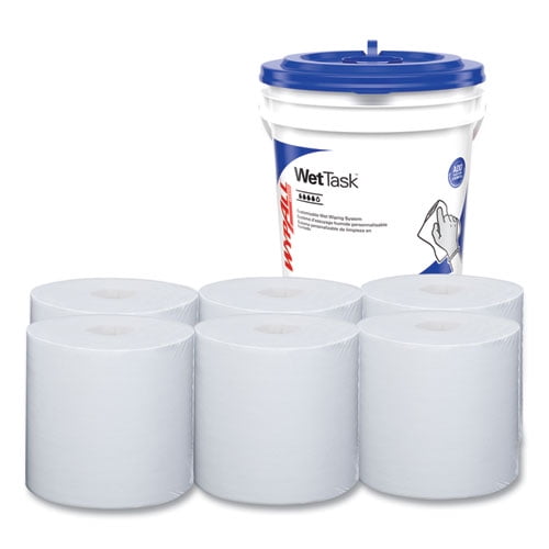 Power Clean Wipers for WetTask Customizable Wet Wiping System with (1 ...