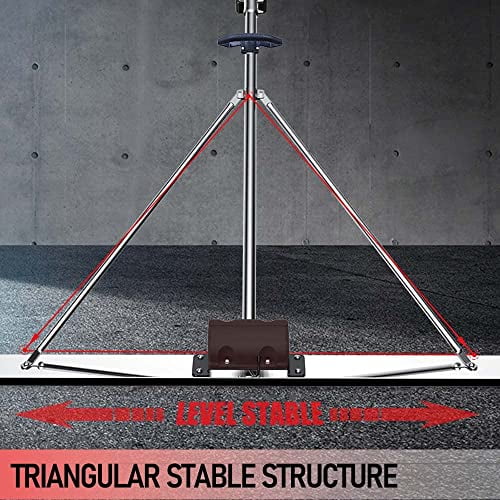 Power Concrete Screed Vibratory Kit Concrete Finishing Tool with 5ft ...