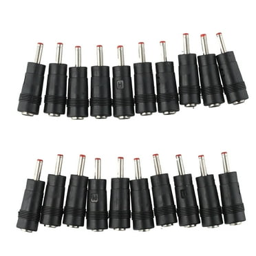 12V DC Power Connector 5.5mm x 2.1mm, Guy-Tech (10 x Male + 10 x Female ...
