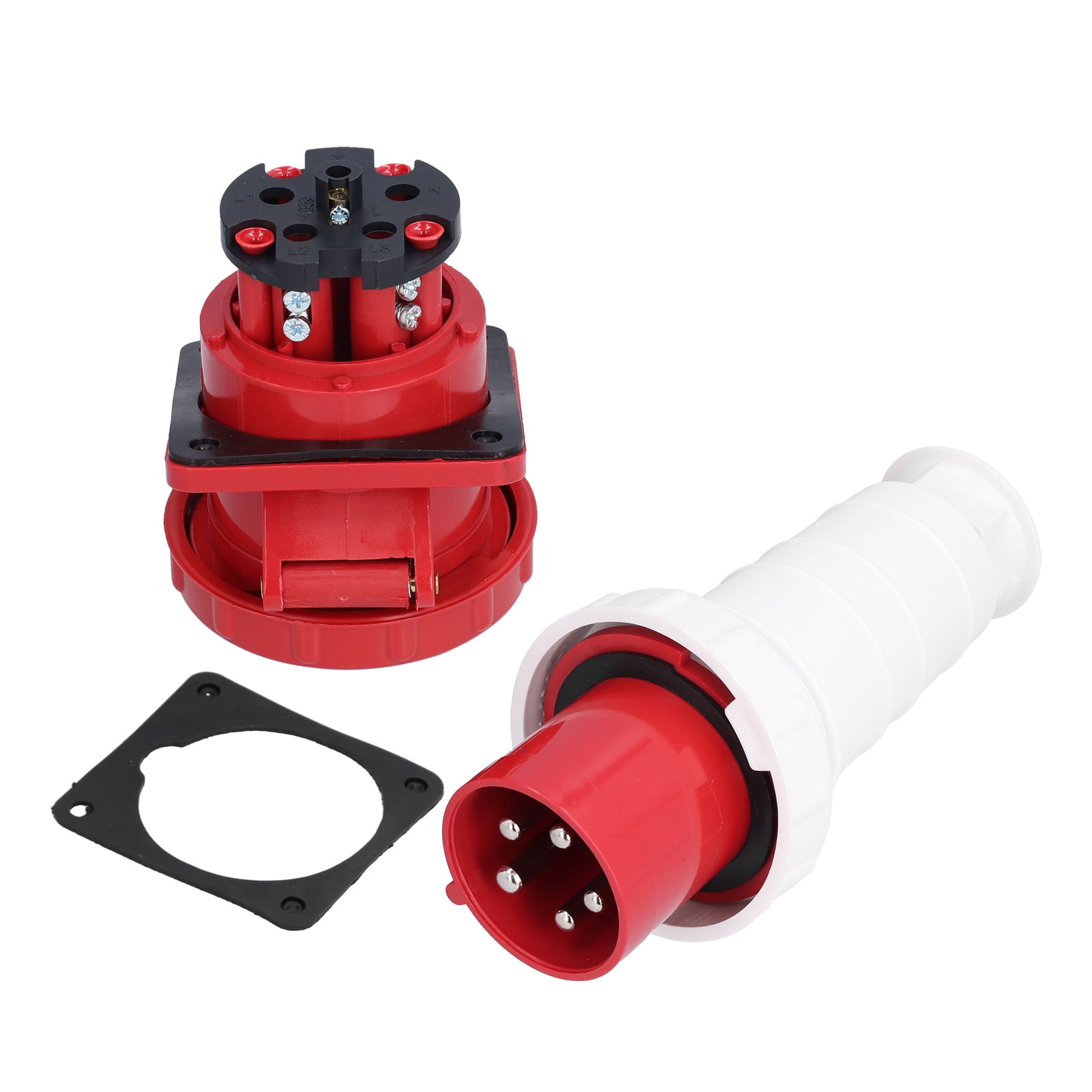 Power Connector, Insulation Shell Protection 380-415V Industrial Plug ...