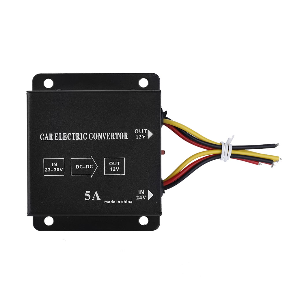 Power Converter,Car Truck DC 24V to 12V Power Converter Electric ...
