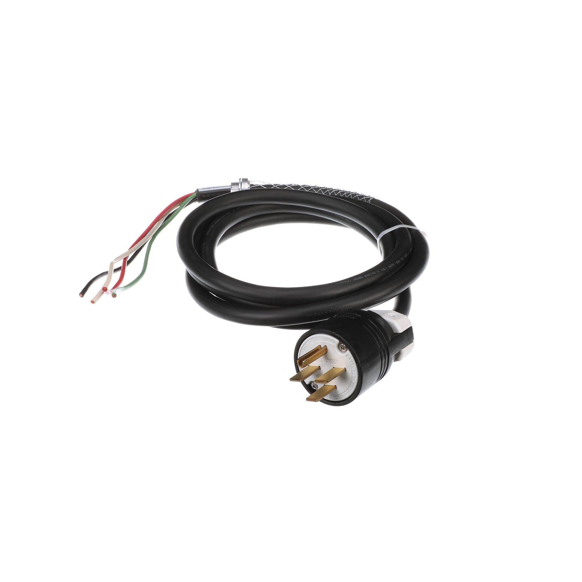 Power Cord, 30A 3P4W 250V - Walmart.com