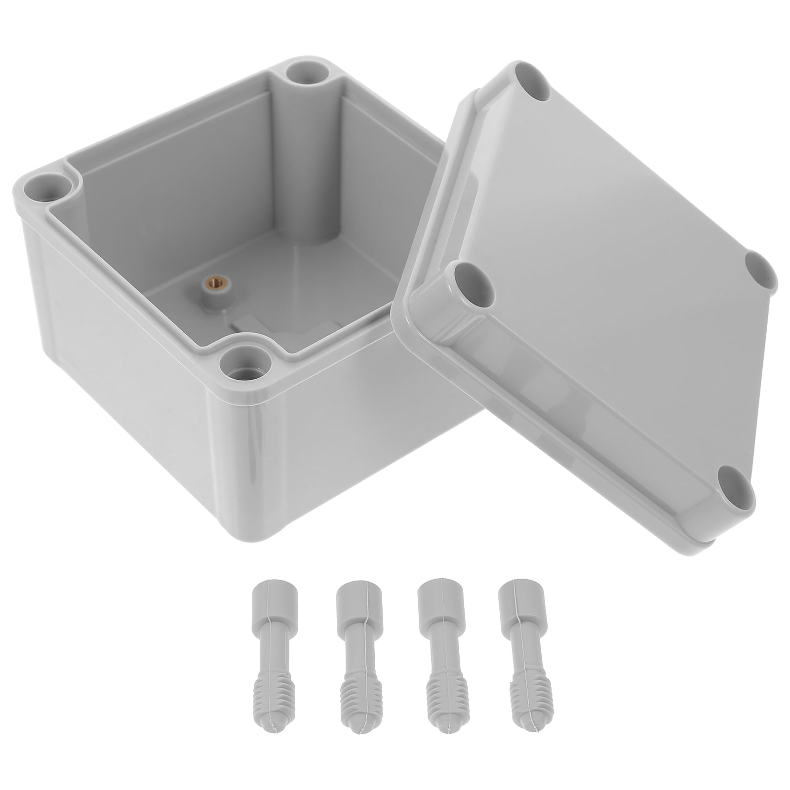 NIAIZEK White Plastic Junction Box Outdoor Electrical Project Storage ...
