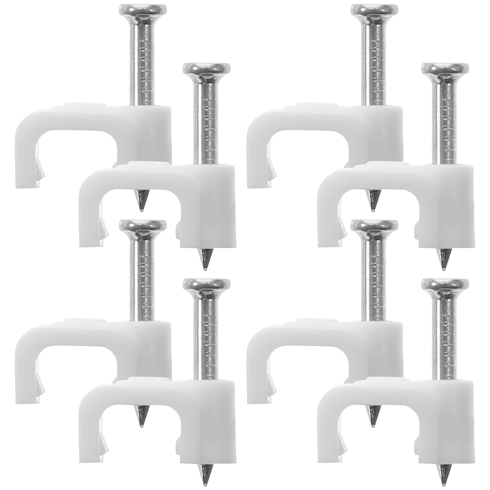 Power Cord Buckle Fastener Cable Staples Nails 500 Pcs Television ...