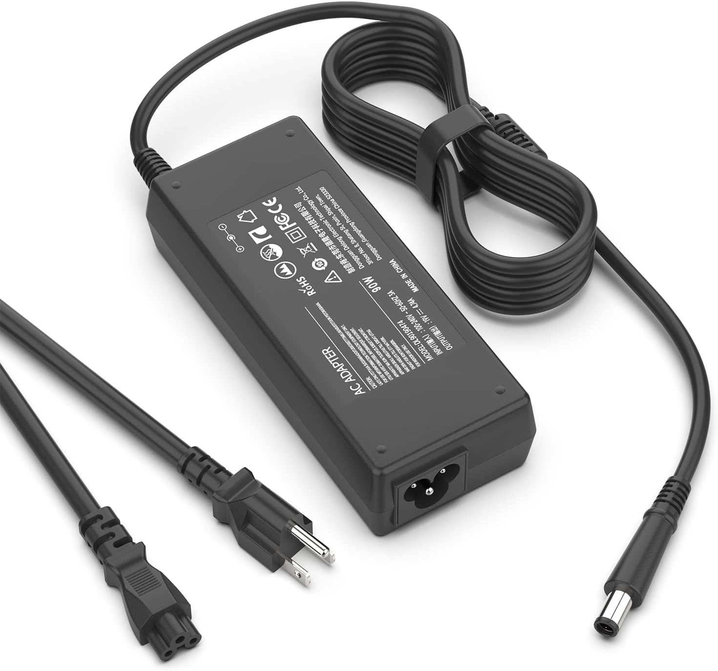 Power Cord for HP All-in-One Desktop 18" 19" 20" 21" 22" 23" 24" 27 ...
