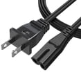Power Cord Replacement for Xbox One S X 2 Prong Power Cord AC Cable ...