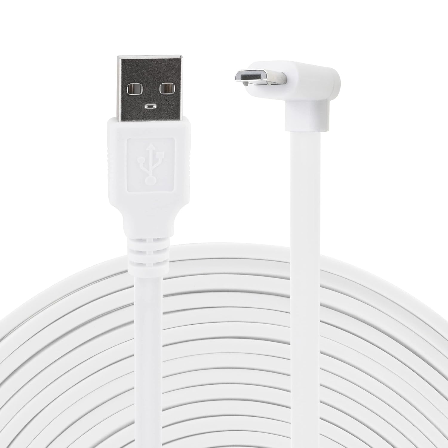 Power Cord for WYZE Cam Pan V3 90 Degree L-Shape Connector 20ft Micro ...