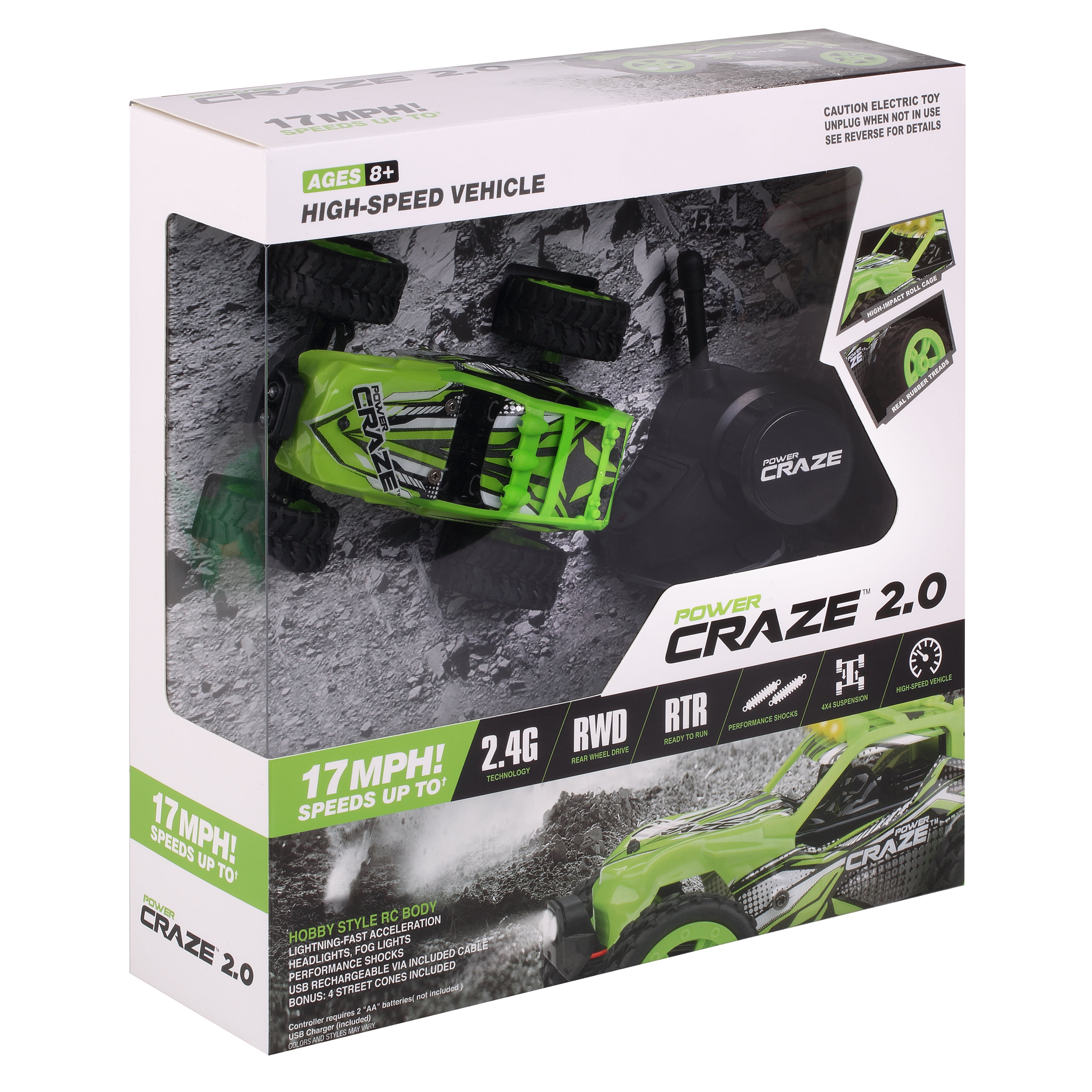 Power Craze 2.0 High Speed Buggy - Walmart.com