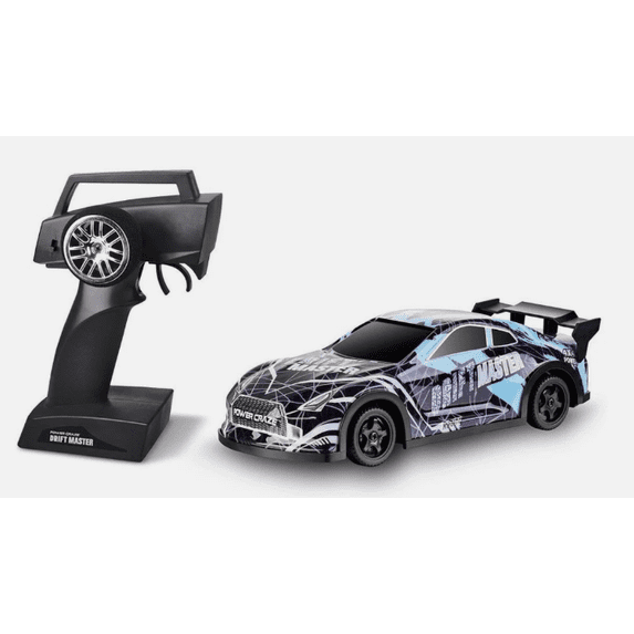 Power Craze Drift Master RC Car 1:24 AWD 20 MPH 2.4G LED Lights RTR 8 ...