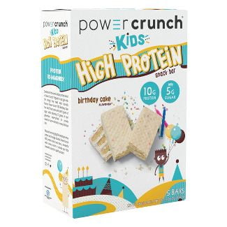 Power Crunch Kids' Protein Snack Bars - Birthday Cake - 1.13oz/5ct ...
