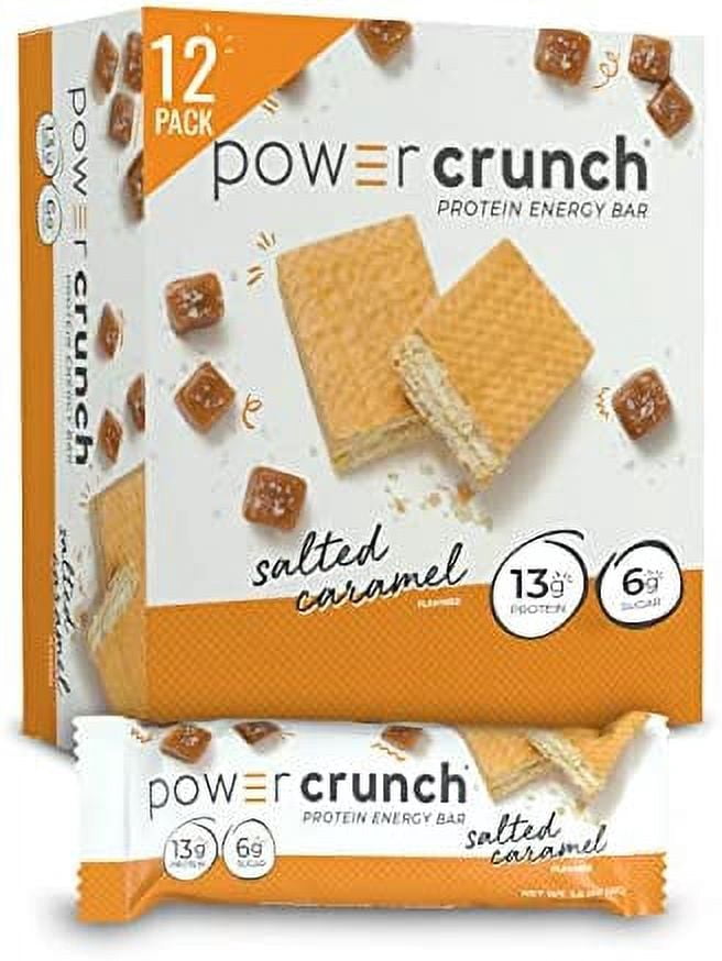 Power Crunch Whey Protein Bars, High Protein Snacks with Delicious ...