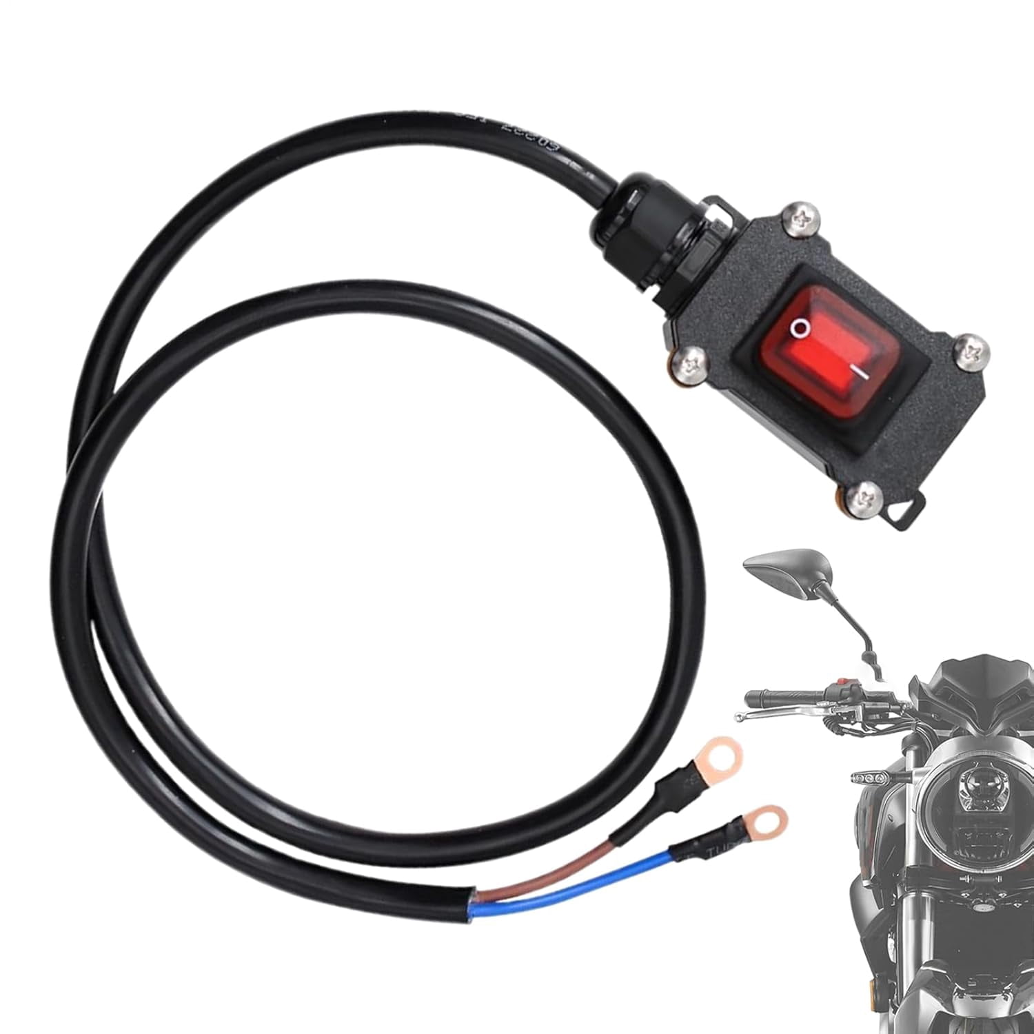 Power Cut-Off Kit – Motorcycle Power switches, Battery Disconnect ...