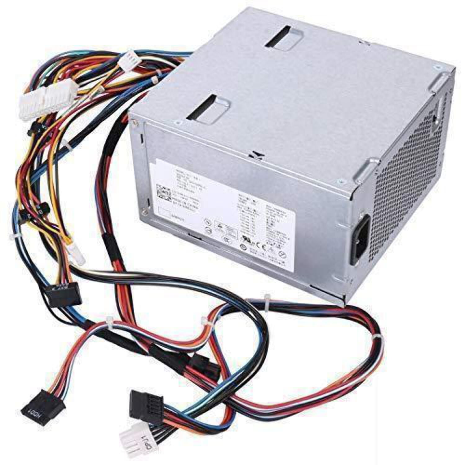Power D525AF-00 525W Power Supply Replacement w/Cables for Dell ...