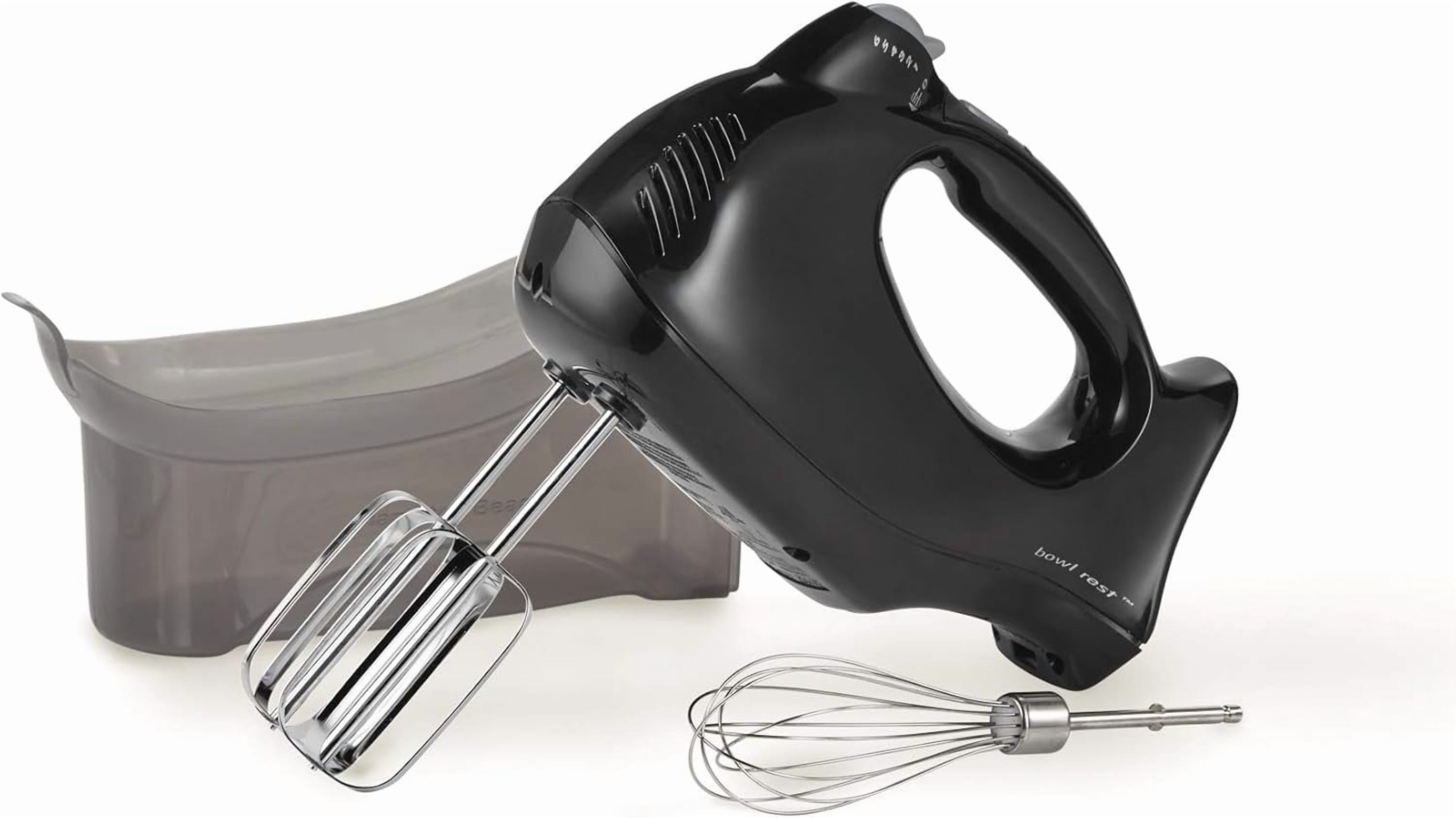 Power Deluxe 6-Speed Electric Hand Mixer with Snap-On Storage Case ...