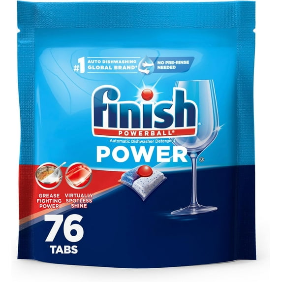 Power Dishwasher Pods, No Pre-Rinse Dishwasher Detergent Soap For Deep ...