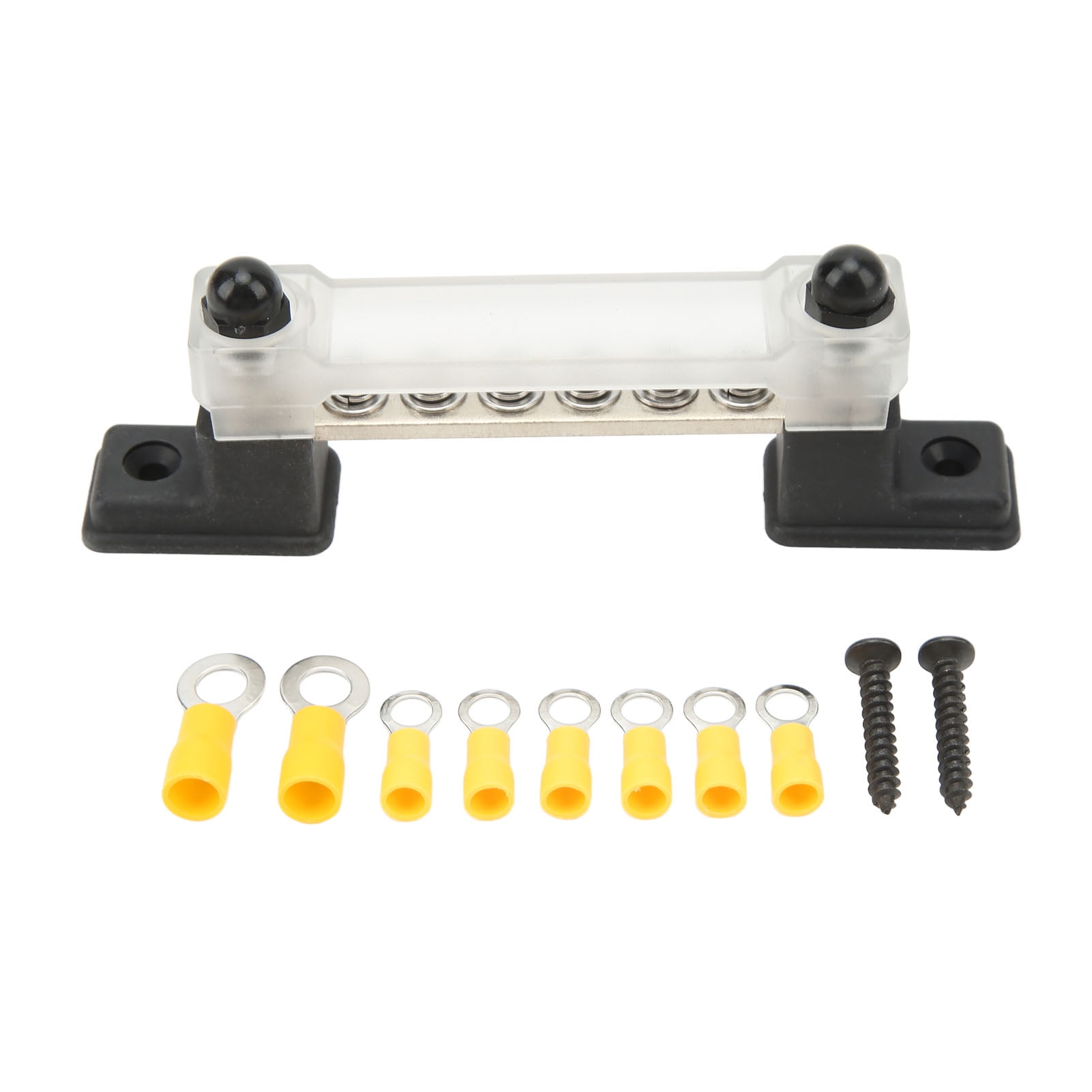 Power Distribution Block 6 Terminal 12?48V 150A Bus Bar Junction Block ...