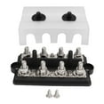 Power Distribution Block DC12 to 48V 150A 8 M10 Studs Battery Bus Bar ...