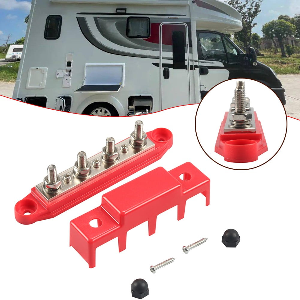 Power Distribution Block Terminal M8 150A High Current Wiring Stud for ...