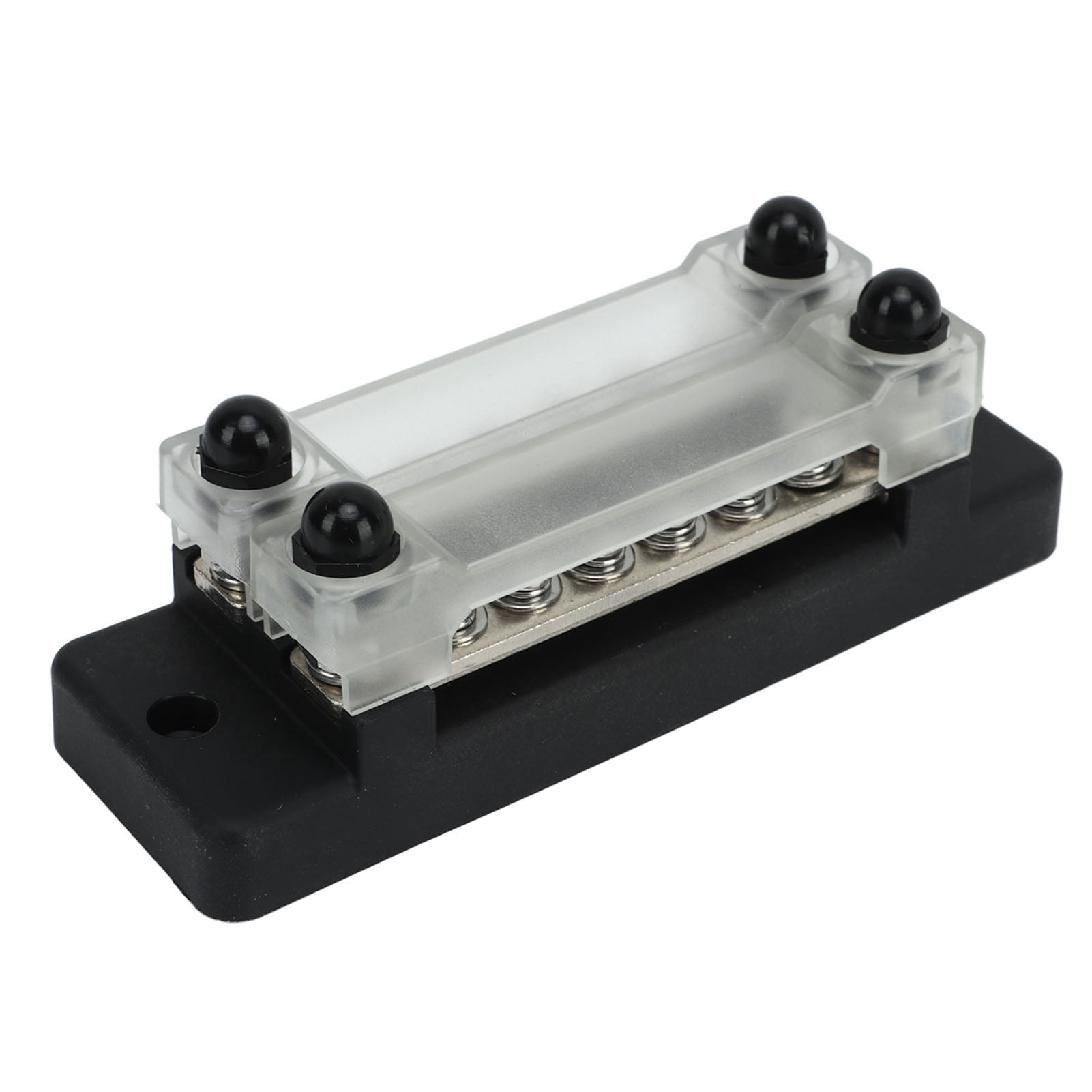 Power Distribution Block with Cover 6 Terminal Dual Row DC12?48V AC110 ...